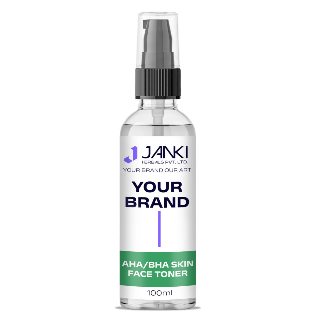 AHA/BHA SKIN FACE TONER - JANKI HERBALS